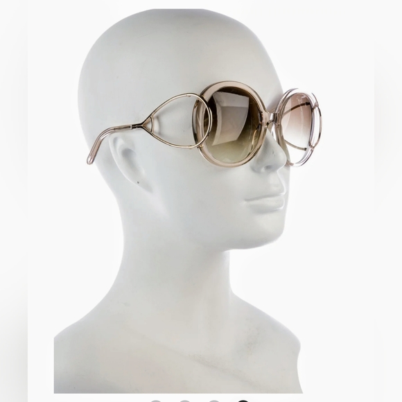 Chloe | Accessories | Chloe Oversized Gradient Acetate Sunglasses ...